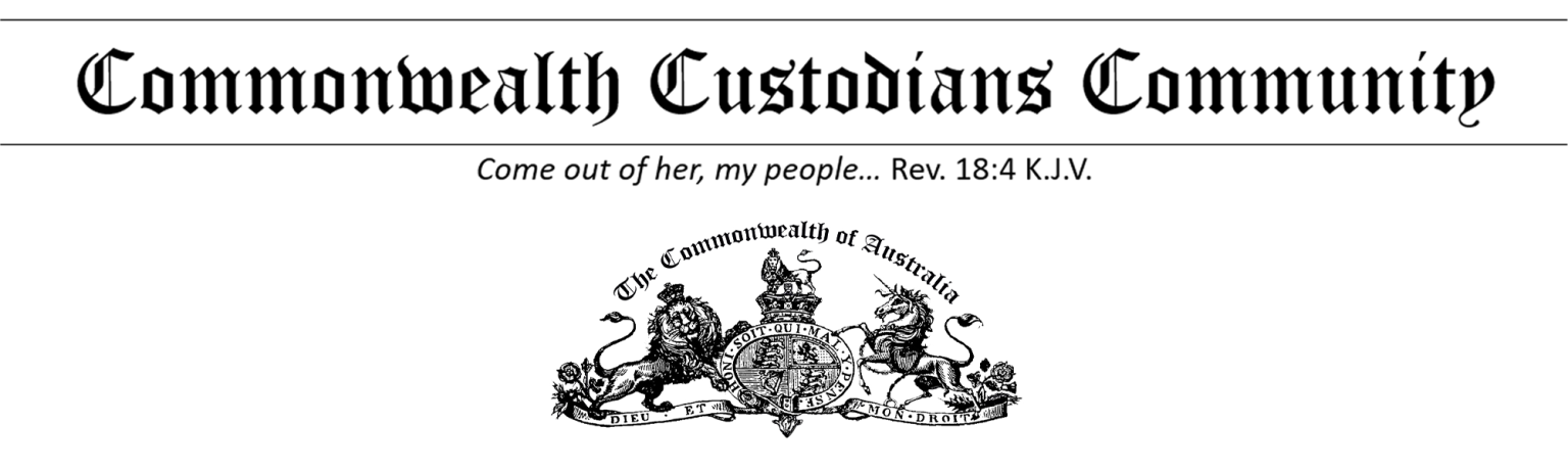 Enrolment – Commonwealth Custodians